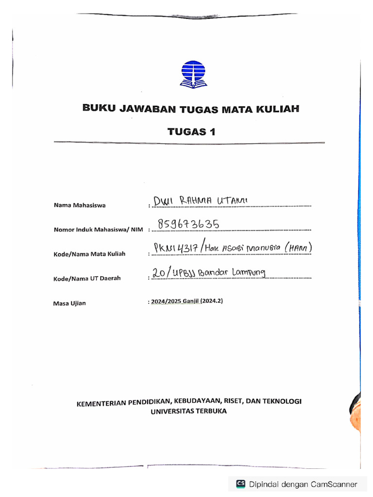 Tugas Dwi Rahma Utami Hak Asasi Manusia | PDF