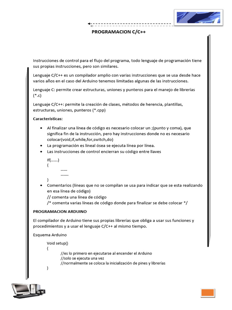 Programacion C | PDF | Lenguaje de programación | C