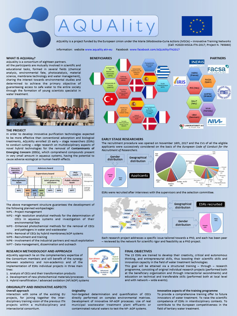 AQUAlity_poster_21-9-18 | PDF | Water Treatment