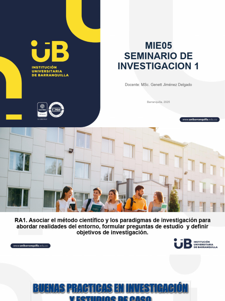 RA1 - Bonus 2 - Buenas - Practicas - Investigacion - 2025 - MIE | PDF | Publicación Académica ...