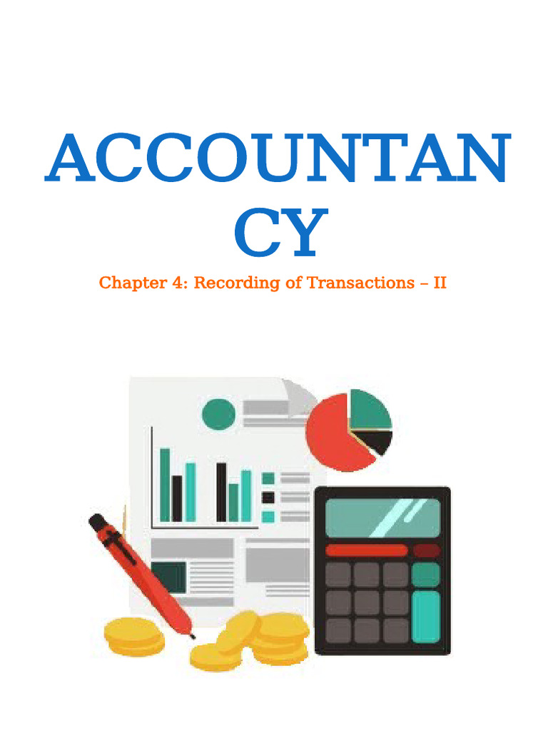 Recording of Transactions - II | PDF | Debits And Credits | Cheque