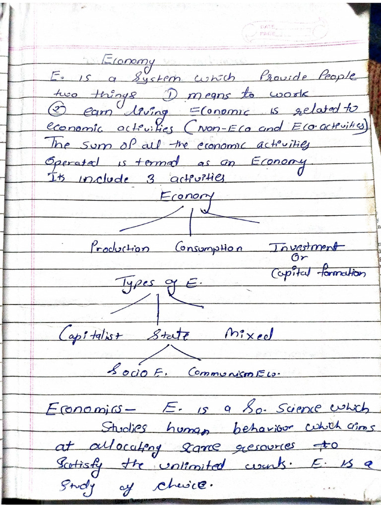 Fundamental of Economics | PDF