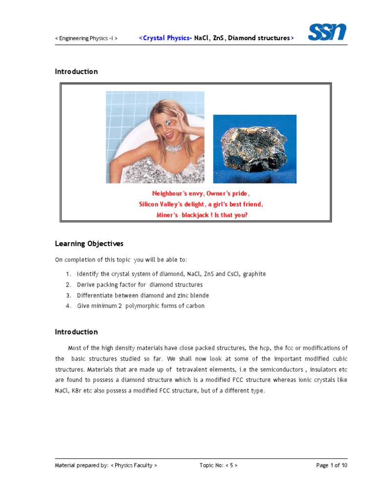 CP5 | PDF | Crystal Structure | Materials Science