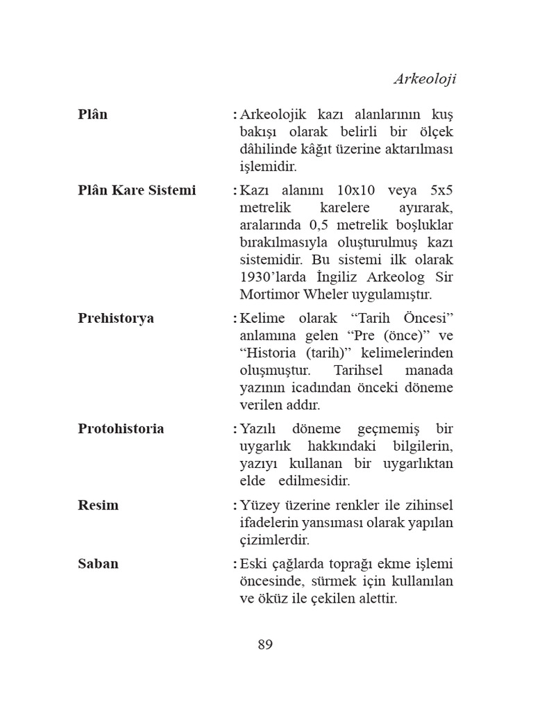 4.7 76382984 Arkeoloji Nin Tanimi Tarihcesi Ve Gelisimi 33 | PDF