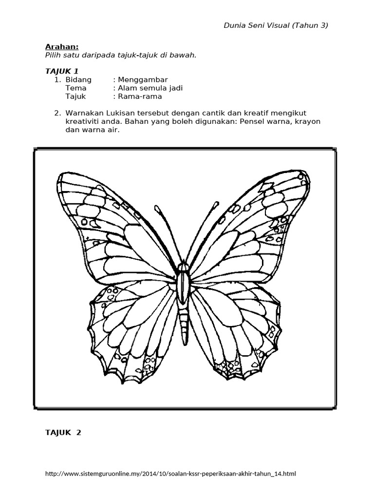 246327742 Soalan Dunia Seni Visual Tahun 3 KSSR | PDF