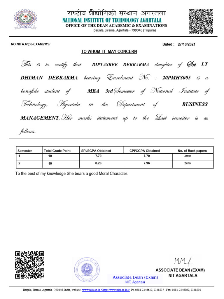 20PMHS005 (Mark Statement) | PDF