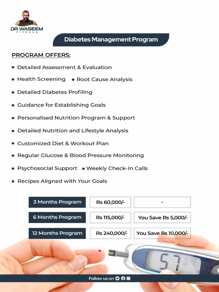 Diabetes Management & Reversal Program | PDF