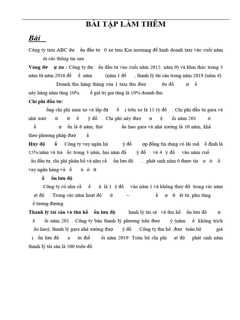 De Thi Tham Dinh Du An | PDF