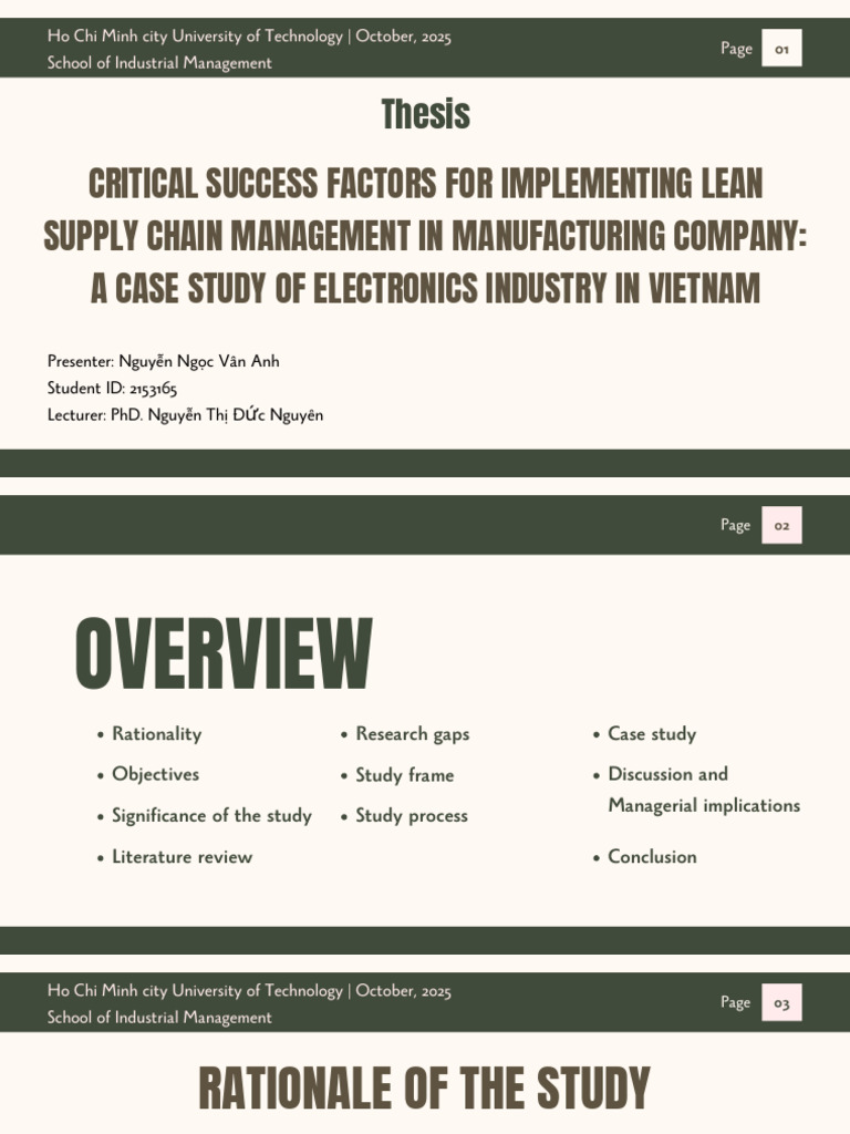 Thesis Defense | PDF | Supply Chain Management | Supply Chain