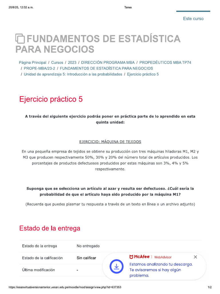 Ejercicio Practico 5 Pdf