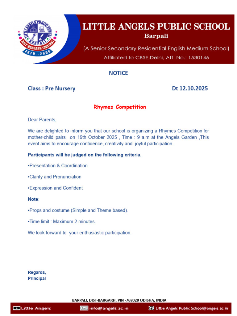 Pre - Nur Notice | PDF