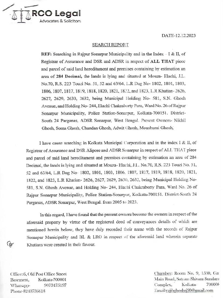 Lawyer Search Report - 244-581 | PDF