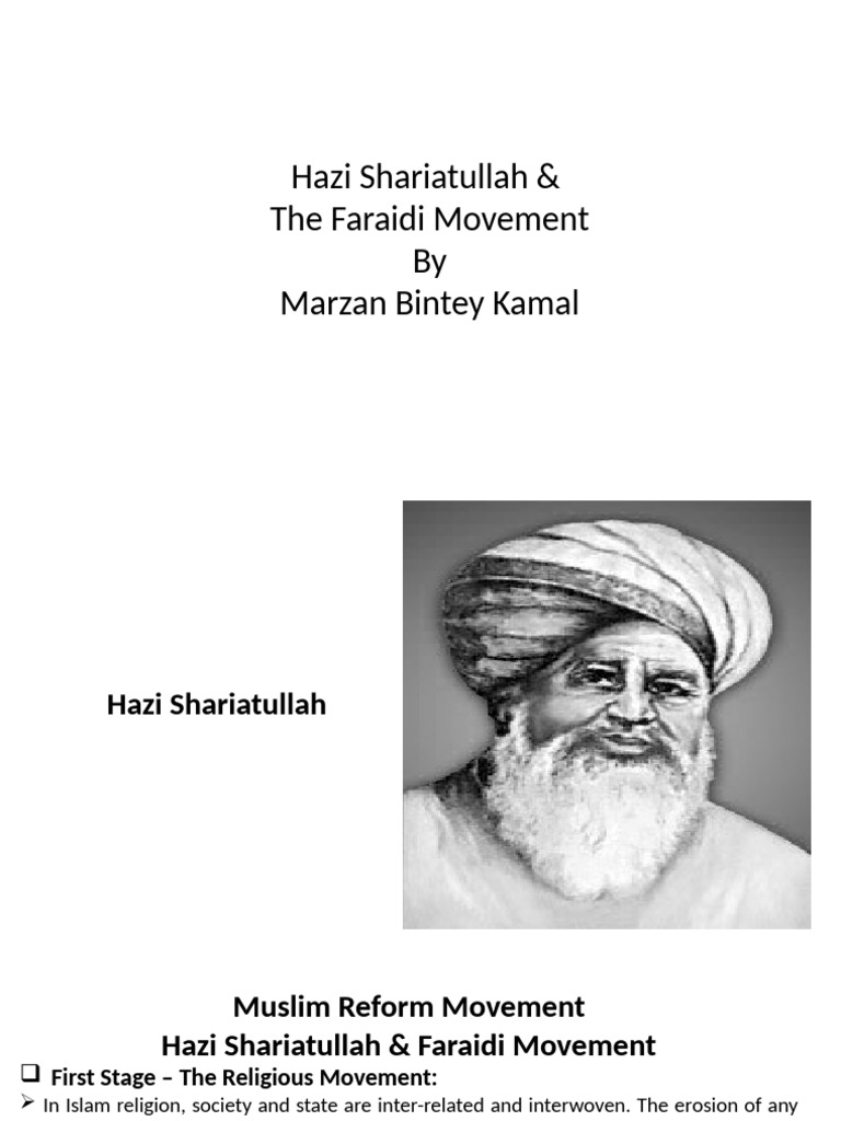 Hazi Shariatullah & Faraidi Movement | PDF | Abrahamic Religions ...