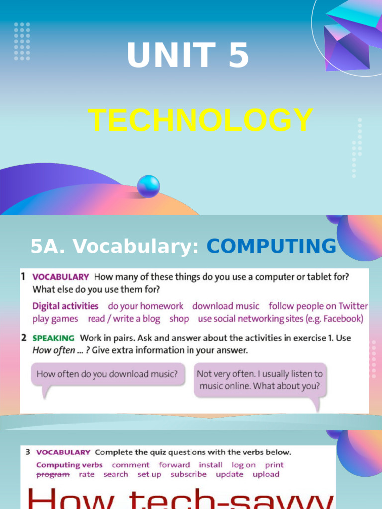 Computing Vocabulary and Terms | PDF