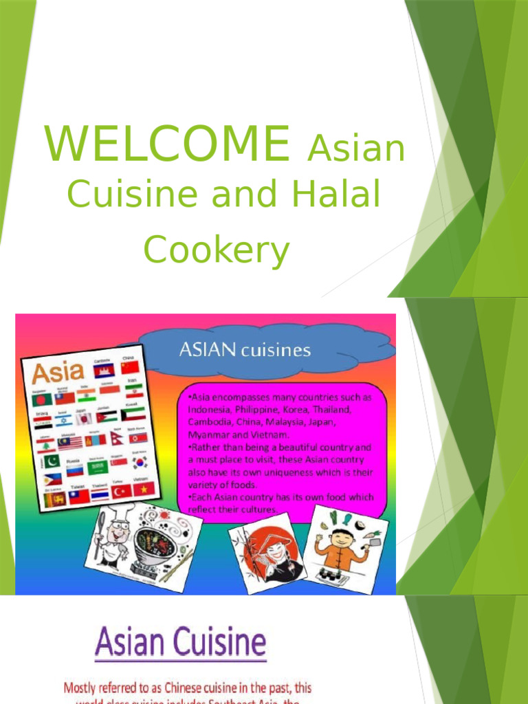 Asian Cuisine and Halal Cookery 01 | PDF