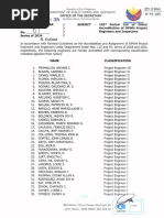 DPWH Project Engineers Accreditation 2025 | PDF | Ranks | Legal Action