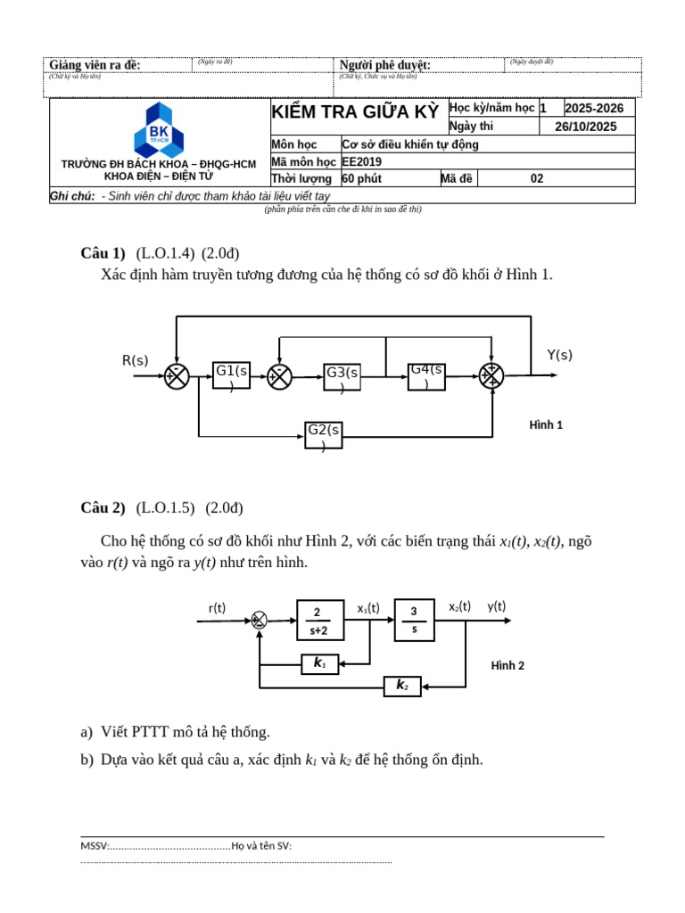 CSDKTD_GK251_De2 | PDF