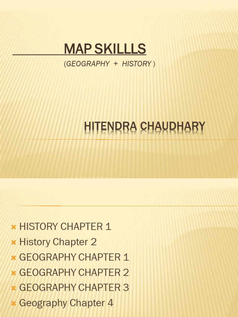 Map Skills IX | PDF