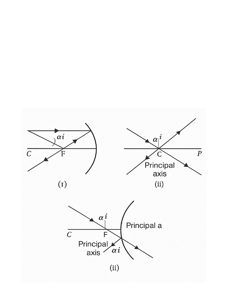 Ray Diagrams Class10 Science | PDF