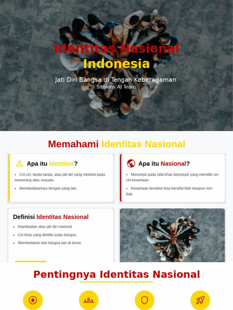Identitas Nasional Indonesiav1.Ppt - 20251030185518 | PDF