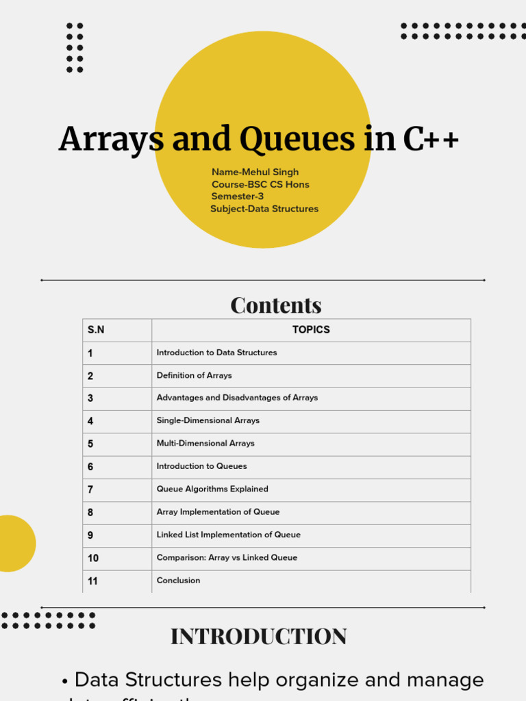 Data Structures Ppt Pdf Queue Abstract Data Type Computer Data