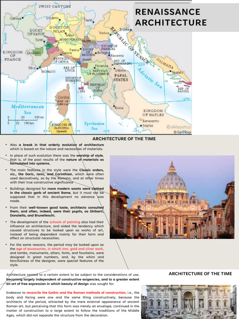 Overview of Renaissance Architecture | PDF | Architectural Design ...