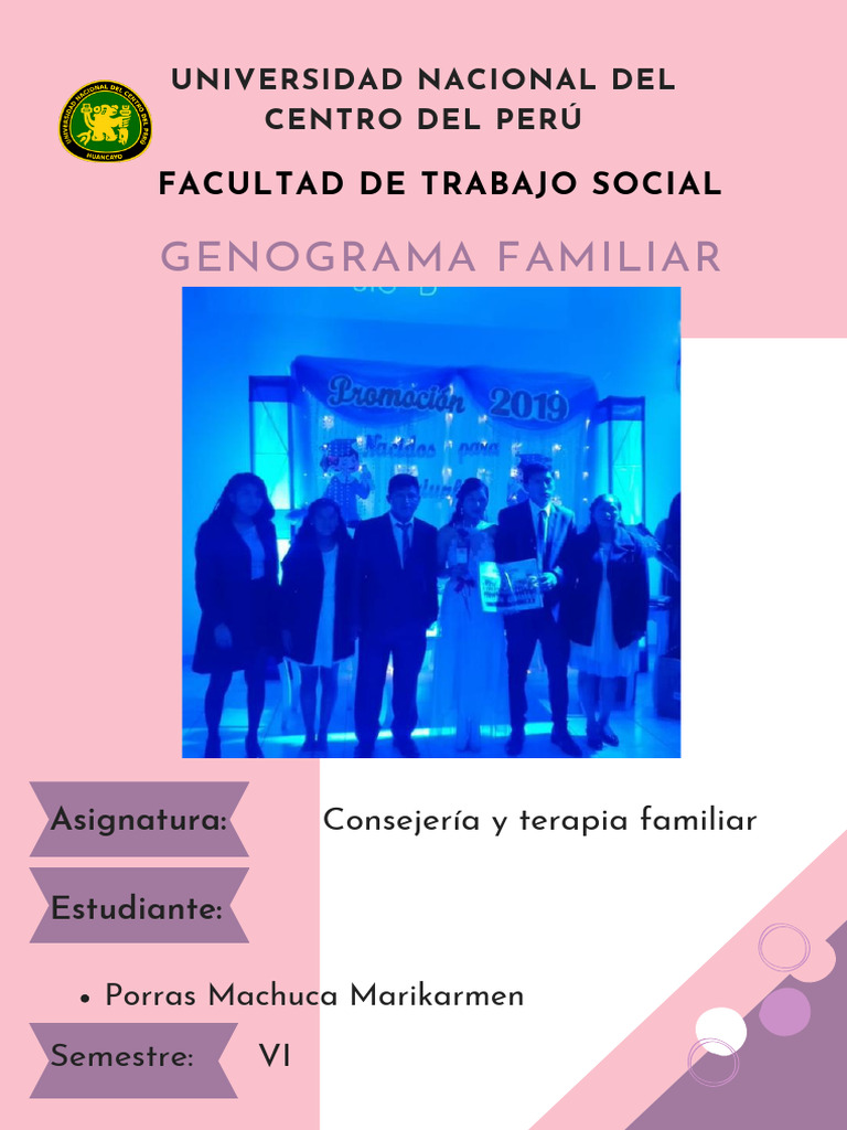 Genograma Familiar Porras Machuca | PDF