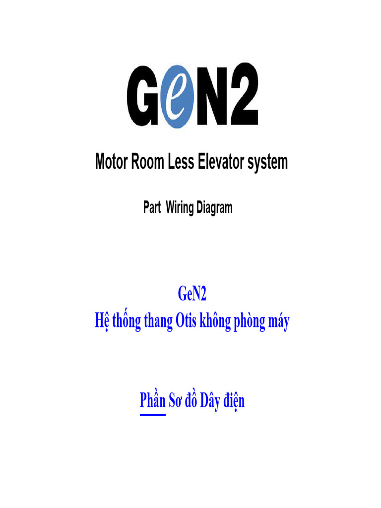 GeN2 - 2 Wiring Diagram (Sơ Đồ Khối + Bản Vẽ - EV) | PDF