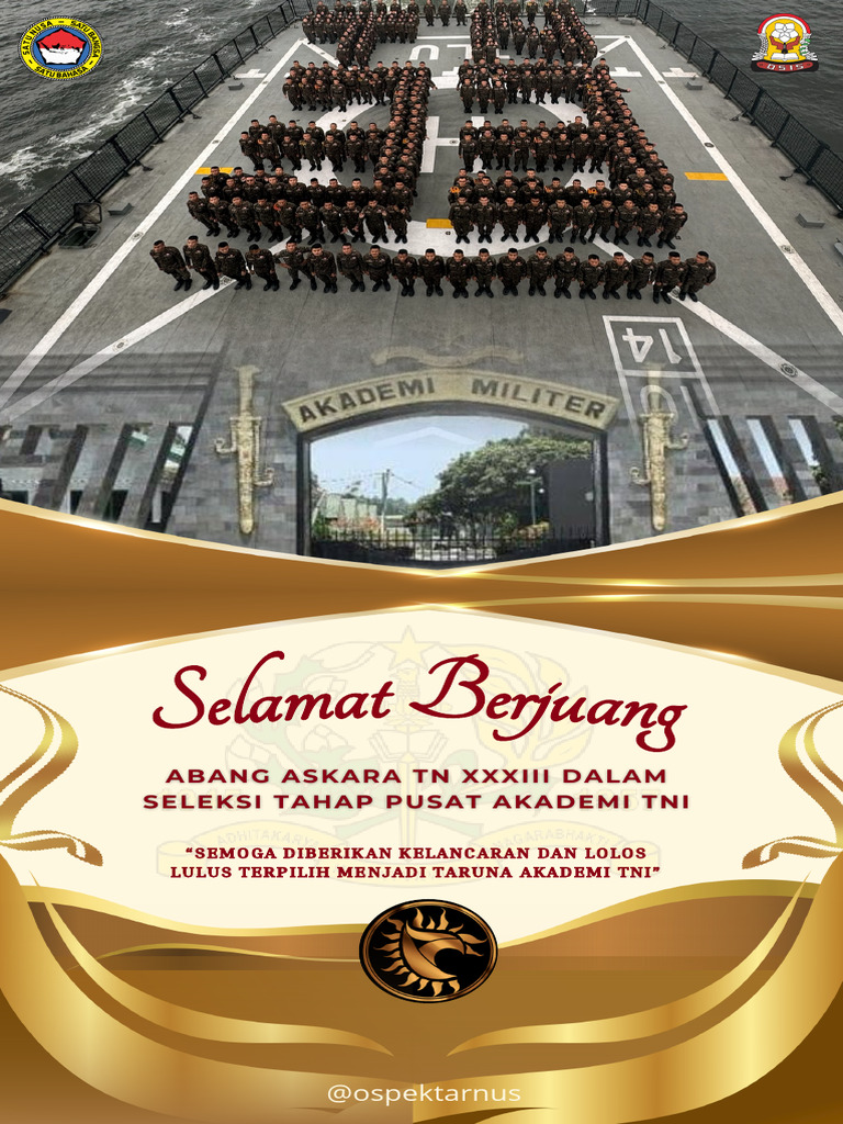 Doa Lulus Taruna Akademi TNI | PDF