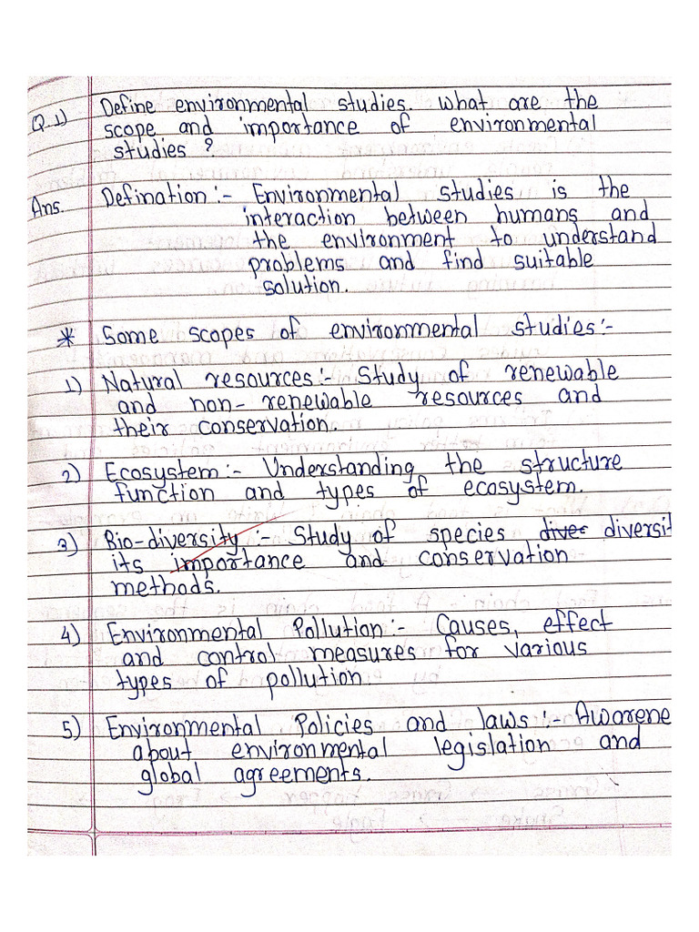EVS Assignment 1 PDF | PDF