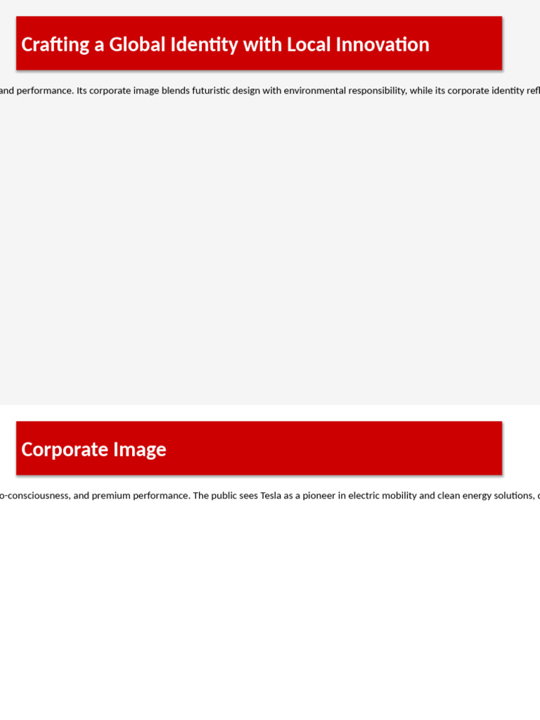 Tesla's Global Identity and Innovation | PDF | Electric Vehicle | Tesla ...