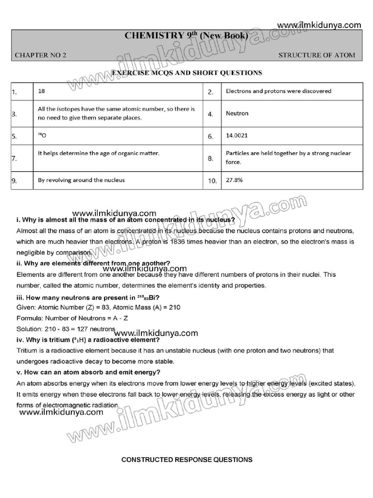 Chapter 2 Exercise | PDF