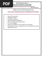 Solar Cell I-V Characteristics Explained | PDF | Photovoltaics | Solar Cell