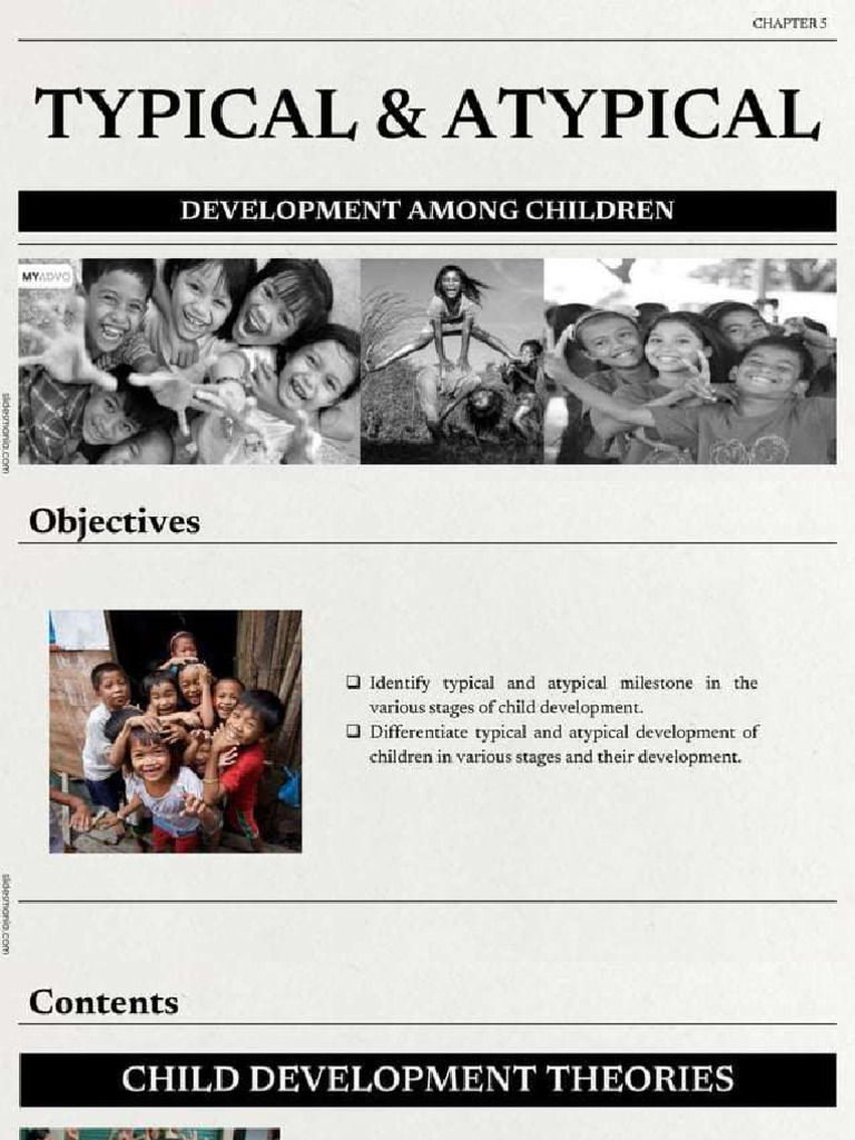 Lesson 2 - Typical and Atypical Development Among Children | PDF