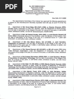 IAS Officers Posting in West Bengal 2025 | PDF | Government ...