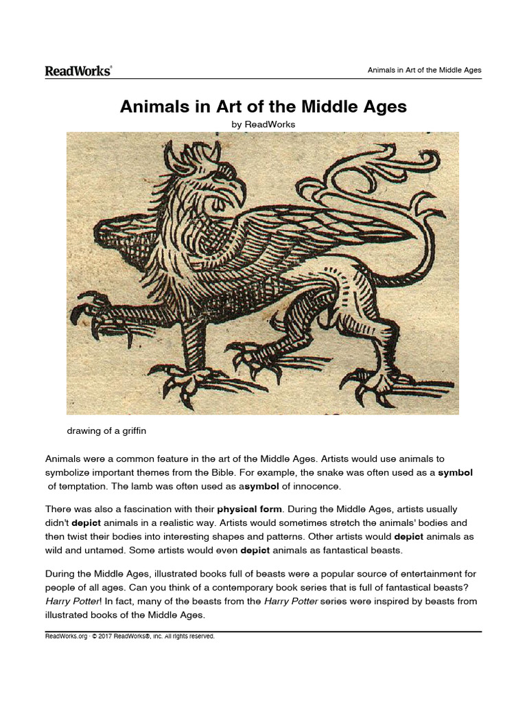European Art of The Middle Ages | PDF | Word | Symbols