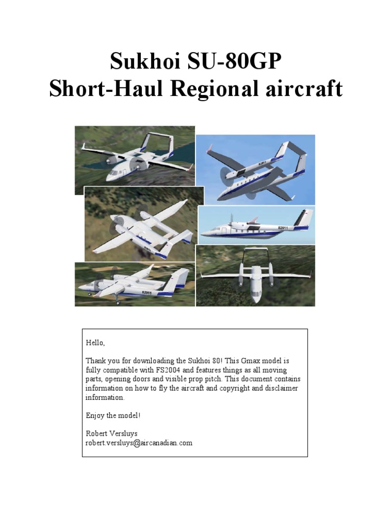 Su 80 GP | PDF | Aircraft | Pound (Mass)