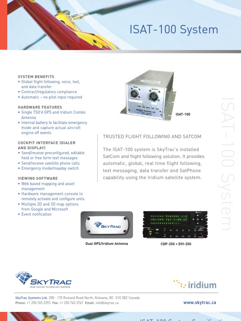 Isat 100 | PDF | Global Positioning System | Telecommunications