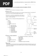 Peripheral Pulse Measurement Sites | PDF