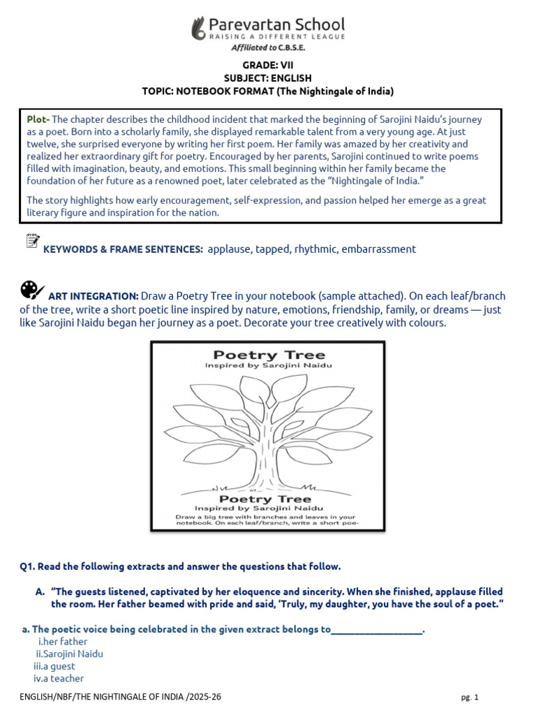 G7_PROSE 4_NBF | PDF | Poetry