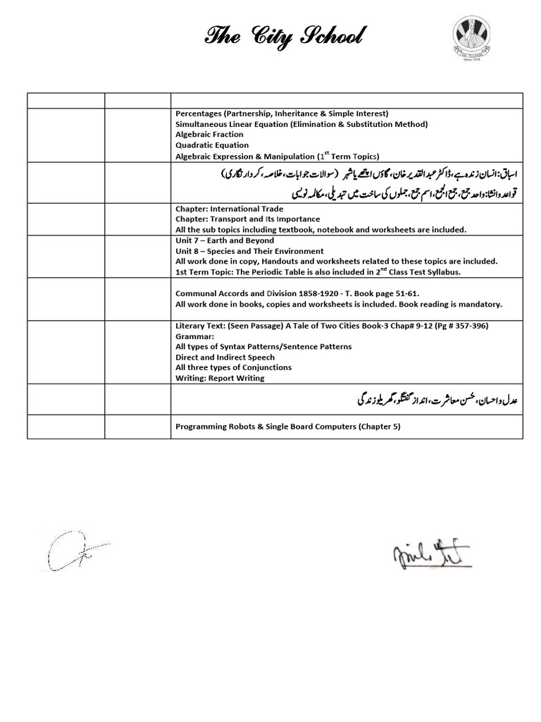 Class 8 Final Term Schedule 2025 | PDF | Algebra | Mathematics