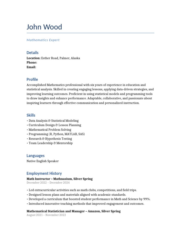 Vanessa Monique CV Polished | PDF