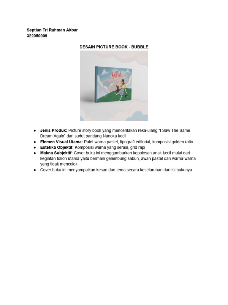 Septian Tri Rahman A_Analisa Produk DKV | PDF