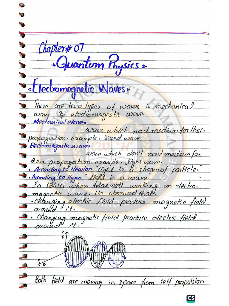 Ch#7 Physics Second Year | PDF