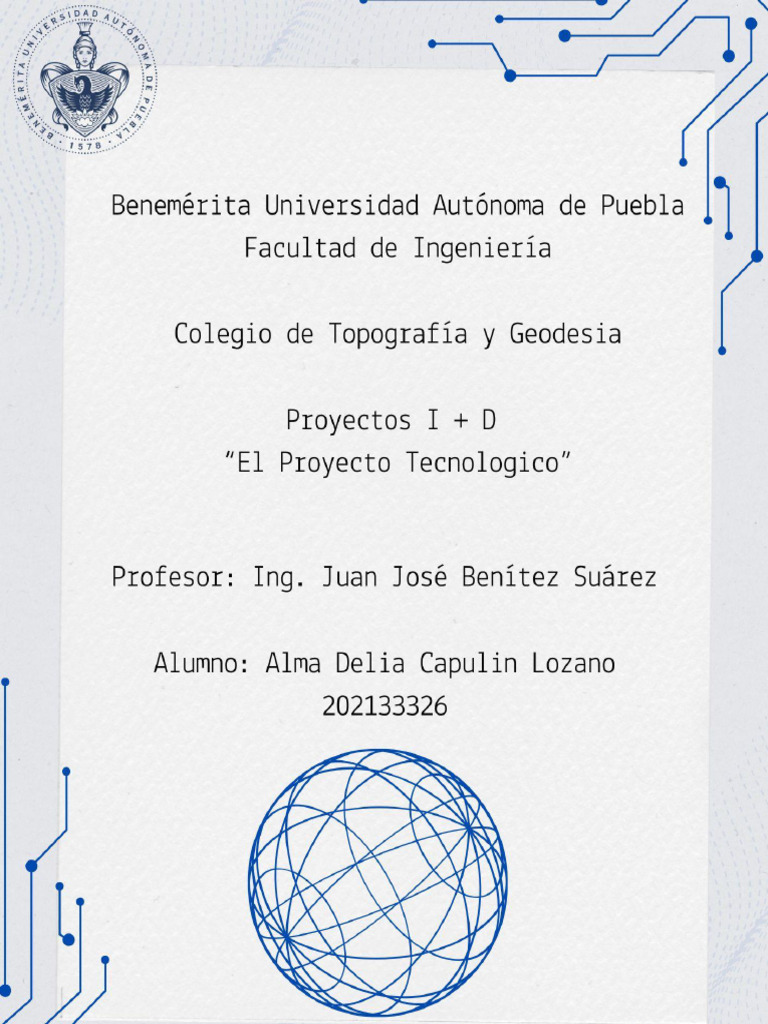 El Proyecto Tecnologico - Alma Delia Capulin Lozano | PDF