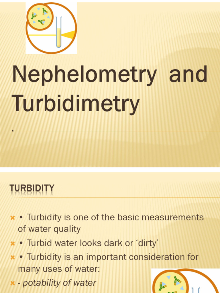 Nephelometry & Turbidimetry | PDF | Scattering | Optics