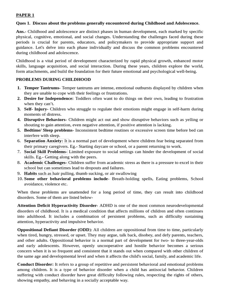 PU Assignments | PDF | Intelligence | Mental Health