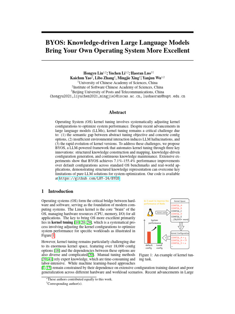 BYOS Knowledge-driven Large Language Models | PDF | Linux Distribution | Kernel (Operating System)