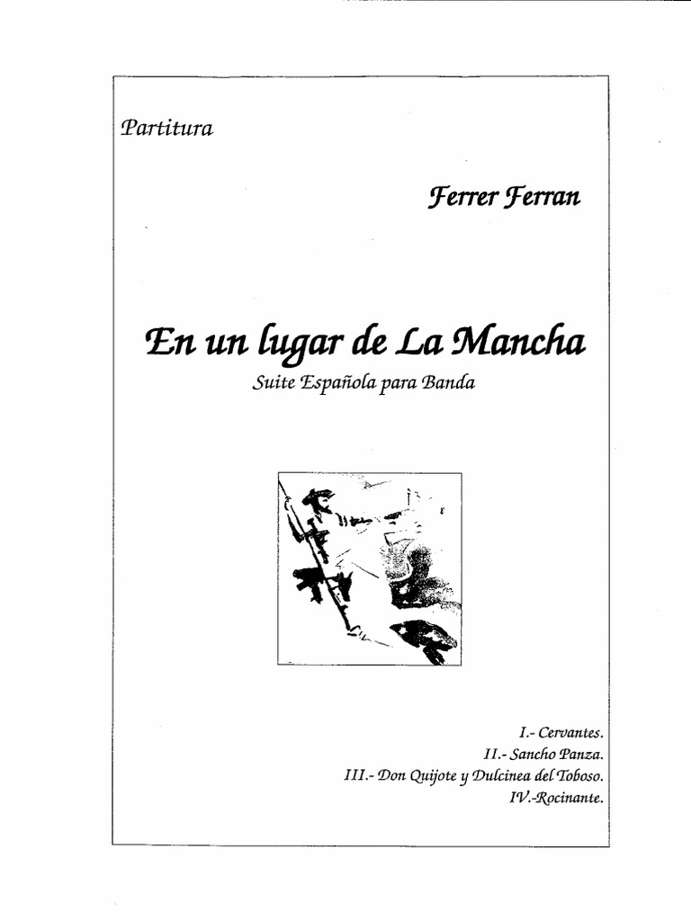 En Un Lugar de La Mancha - Ferrer Ferran | PDF