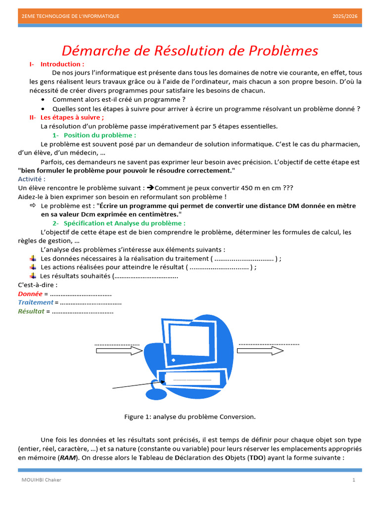 Résolution de Problèmes en Informatique | PDF | Programmation ...